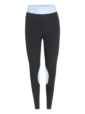 BENNU Leggings, Dusty Blue - Black