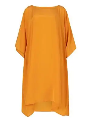 CLOTHES BY LOCKER ROOM Oversized Maxi Tunic - Orange