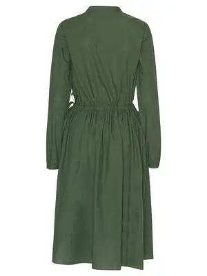 GROBUND Rigmor Organic Cotton Dress - Green