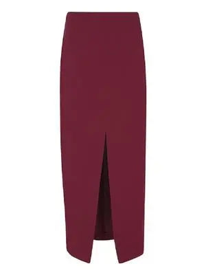 NĀSH Alyssa Midi Skirt - Red