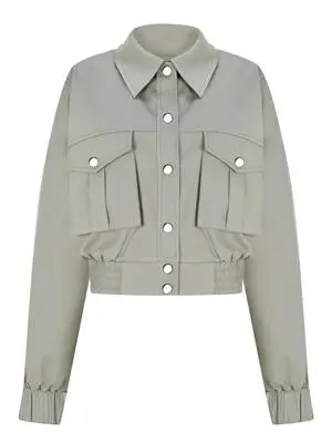 THE MOLC Rachel Jacket - Gray/green