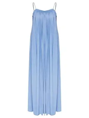 NAZLI CEREN Adele Maxi Dress - Blue