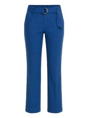 CONQUISTA Seamed Trousers With Belt
