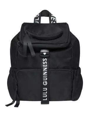 Lulu Guinness Millie Backpack Black