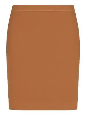 CONQUISTA Pencil Skirt - Brown