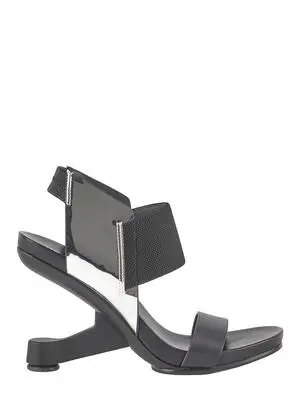 United Nude Eamz Raiko Slingback Sandals - Black/silver