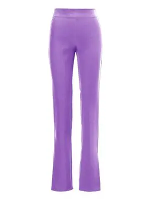BLUZAT Slim Fit Trousers - Purple