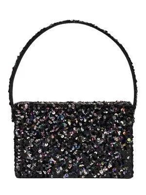 SIMITRI Garnet Box Clutch - Black