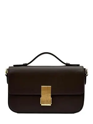 APATCHY LONDON The Flora Leather Bag - Brown