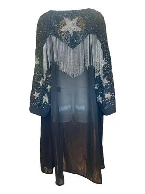 ANY OLD IRON Beaded Western Star Duster