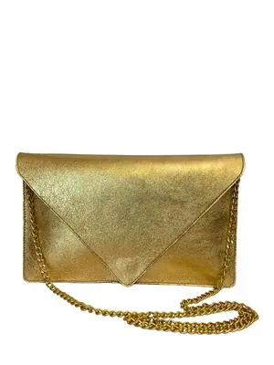 JUAN-JO Envelope Clutch With Chain Strap