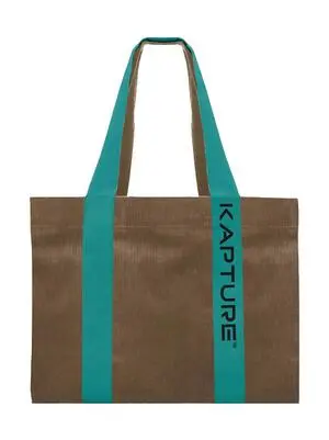 KAPTURE Kix Tote Bag - Green/brown