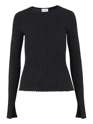 SALANIDA Brera Merino Long-sleeve Top - Black