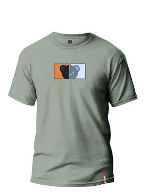 EIGHT X Attitude Street T-shirt Olive - Green