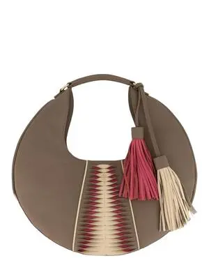 OTRERA Libertas Rock Leather Shoulder Bag - Grey