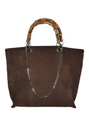 RUJ HERITAGE Maxi Tote Bag - Brown