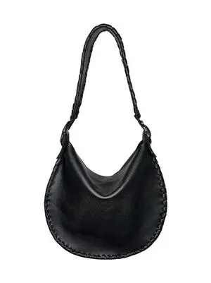 RUJ HERITAGE Hobo Bag - Black