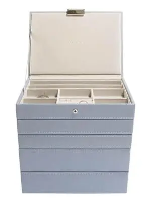 STACKERS Classic Jewelry Box Set Of Five - Blue