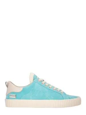 SPRINGA | UNIQUE VULCANIZED SNEAKERS ITALIAN HANDMADE Wavy Suede Sneakers - Blue