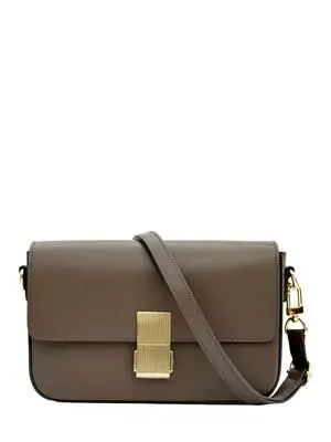 APATCHY LONDON Flora Mink Leather Bag - Brown