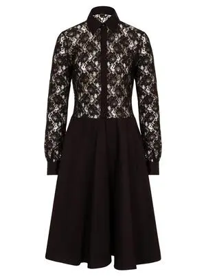 SOPHIE CAMERON DAVIES Lace Midi Dress - Black