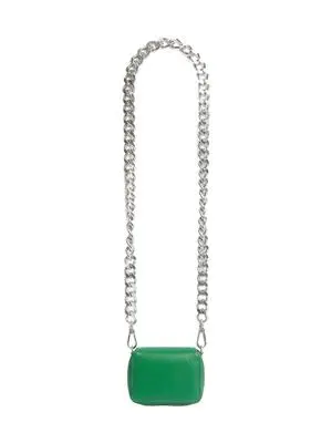 SANTE GRACE Mini Crossbody Bag With Silver Chain - Green