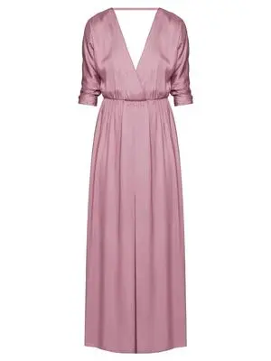 UNDRESS Cecilia Oversized Kimono Sleeve Maxi Dress - Purple