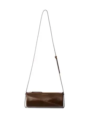 OWLISH STUDIO Reef Pull-up Cylinder Bag - Brown