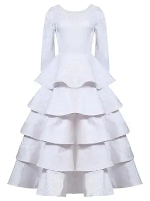 MATSOUR'I Jacqueline Wedding Dress-blouse Transformer - White