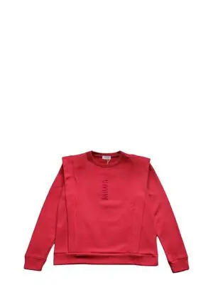MIMHÍ MAISON Shoulder Pad Lauper Sweatshirt - Red