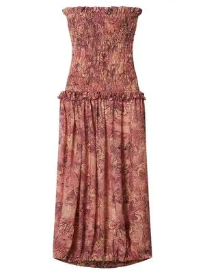 Isabel Marant Étoile Cleane" Silk Dress - Pink