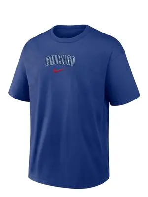 Nike Chicago Cubs City Name Max90 Mlb T-shirt - Blue