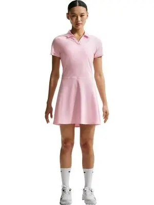 Nike Victory Dri-fit Golf Polo Dress - Pink