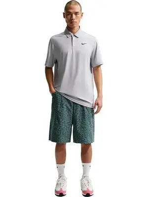 Nike Fairway Fresh Dri-fit Golf Shorts With Animal Print - Grey