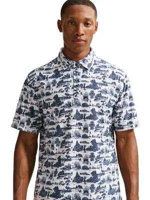 Nike Tailored Performance Dri-fit Golf Polo - Grey