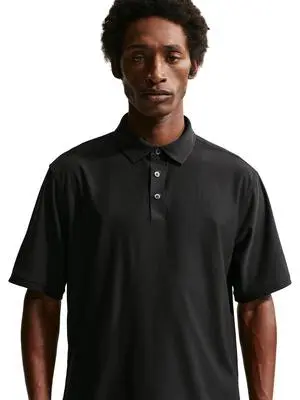 Nike Tailored Performance Dri-fit Golf Polo - Black
