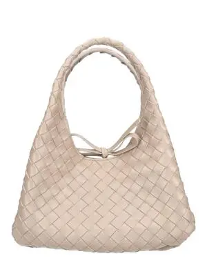 Bottega Veneta Small Campana Handbag - Beige