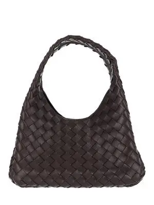 Bottega Veneta Small Campana Handbag - Brown