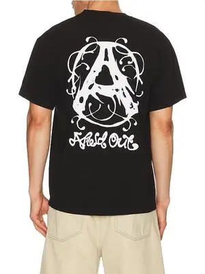 AFIELD OUT Afield Out Axis T-shirt In Black.