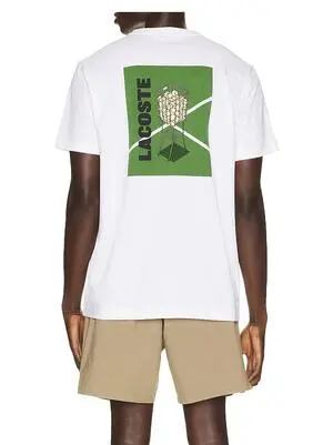 Lacoste Lacoste T-shirt In White. White