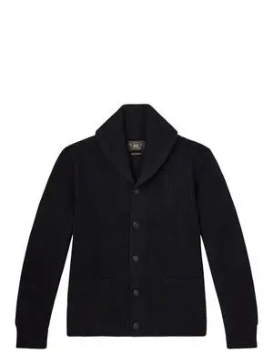 Ralph Lauren RRL Shawl Collar Cashmere Cardigan Black