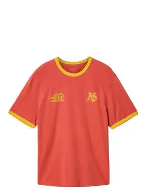 ALLSAINTS Furia Short Sleeve Crew Neck T-shirt Blazed Red
