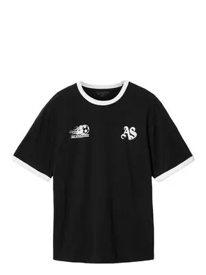 ALLSAINTS Allemagne Short Sleeve Crew Neck T-shirt - Black