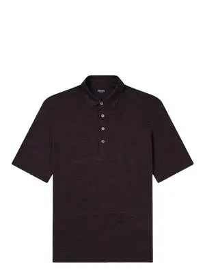 ZEGNA Oasi Linen Polo Shirt