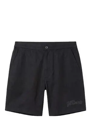 ALLSAINTS Circe Flat Front Shorts - Jet Black