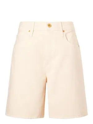 SLVRLAKE Square Cotton Shorts - Neutrals