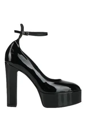 Pinko Pumps In Patent Leather - Black