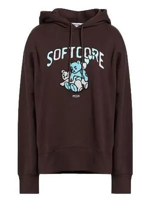 MSGM Cotton Terry Sweatshirt - Brown