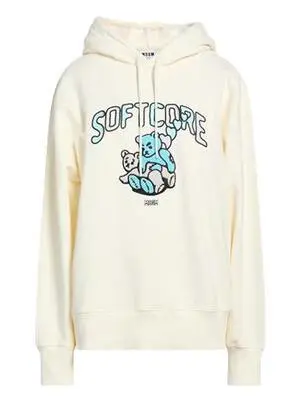 MSGM Cotton Terry Sweatshirt - White