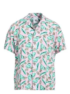PT TORINO Shirt Size Viscose, Linen - Pink